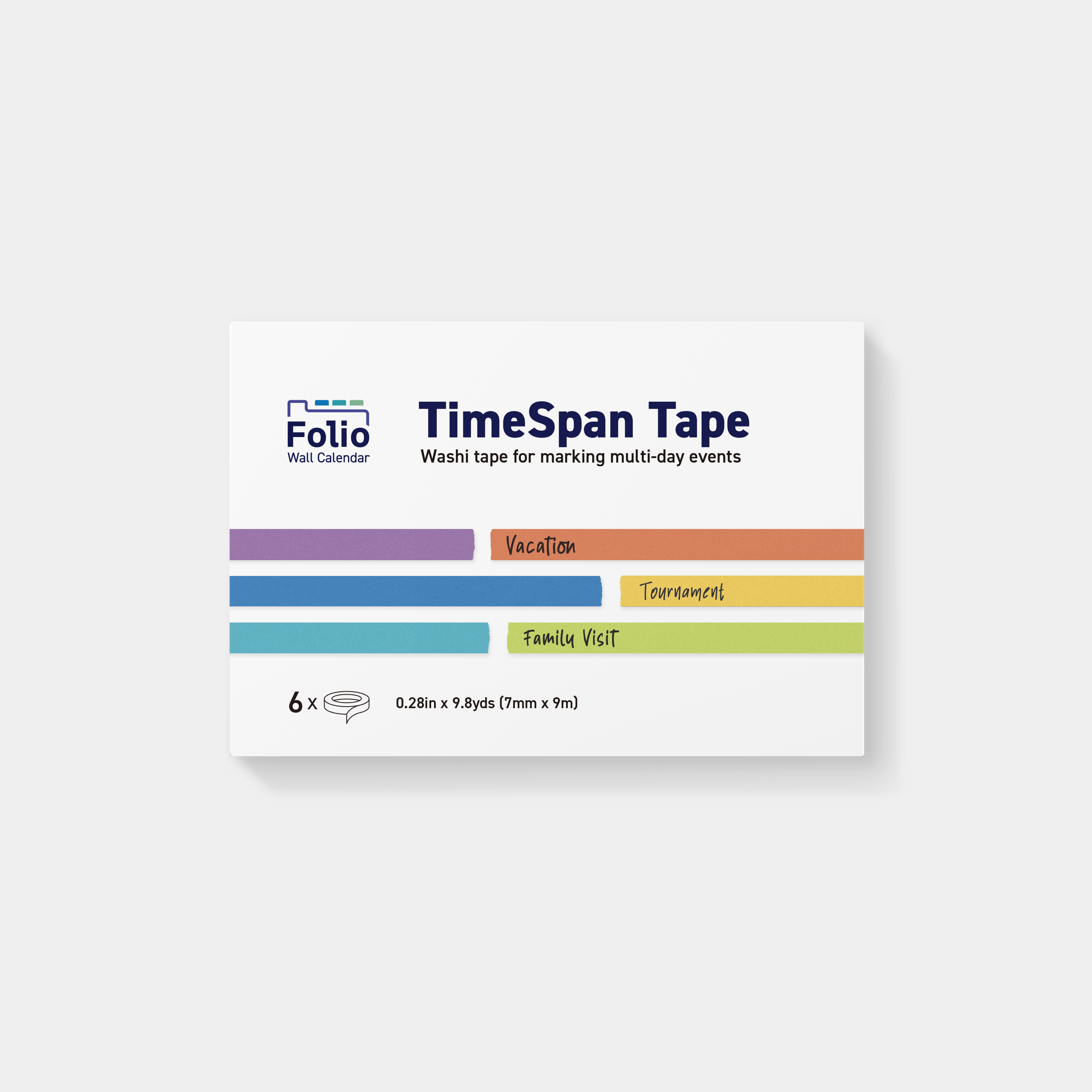 TimeSpan Tape – Tiny Shiny Schoolhouse